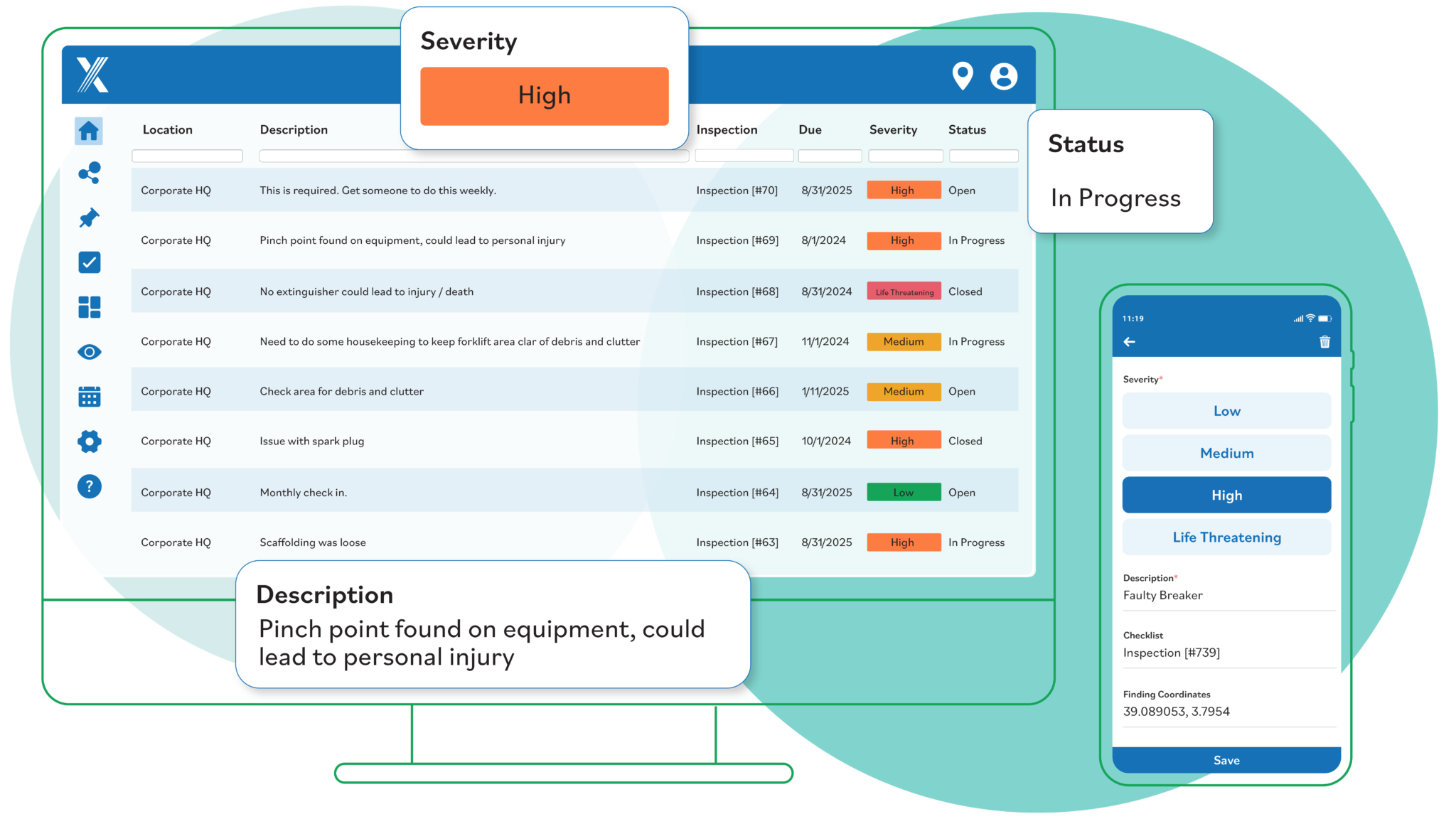 Inspection Management Software for Safety & Quality